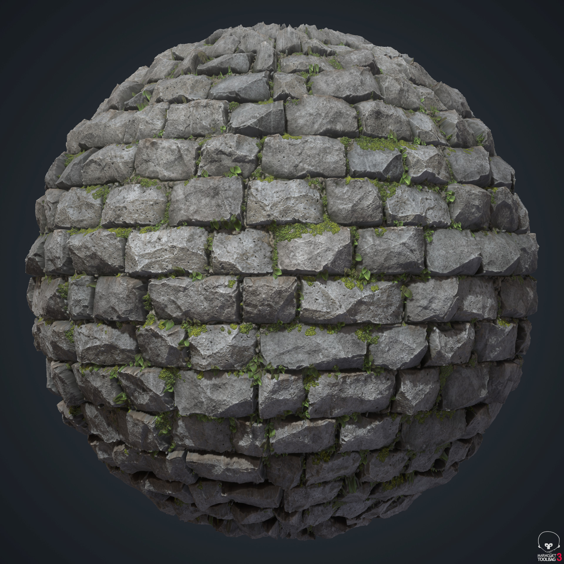 ArtStation - stone wall
