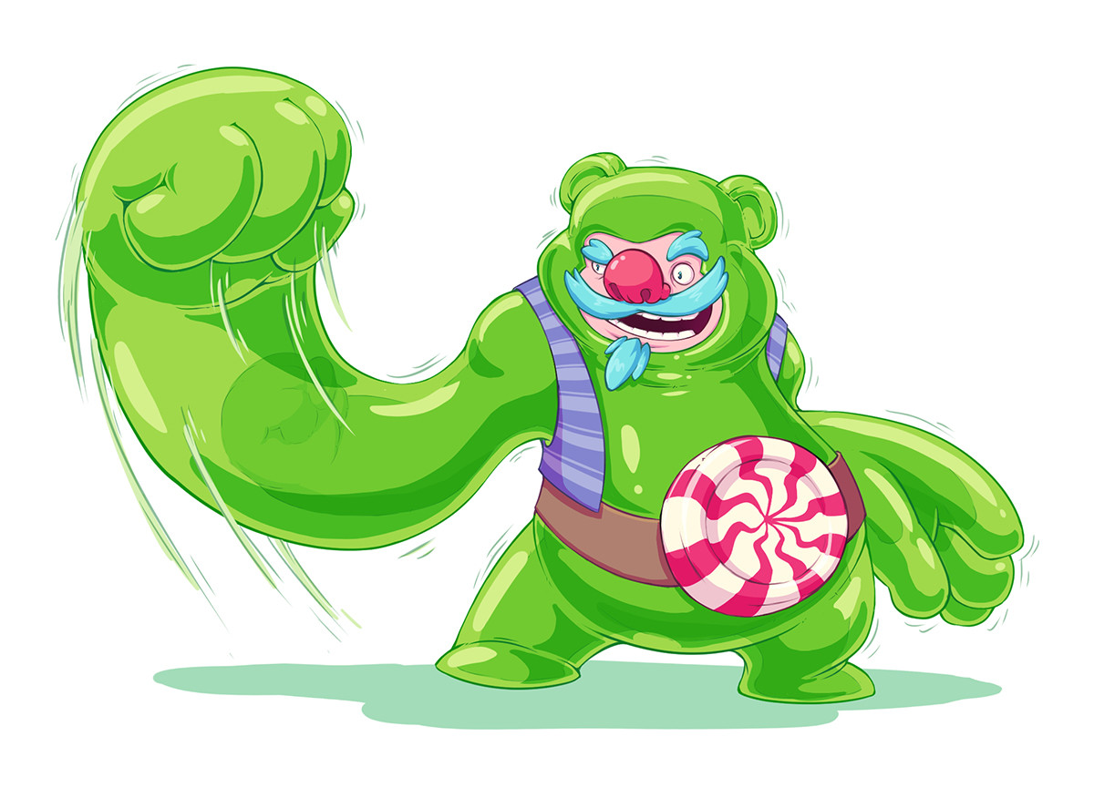 ArtStation - Swords and Cookery: Candy Dwarf Heroes