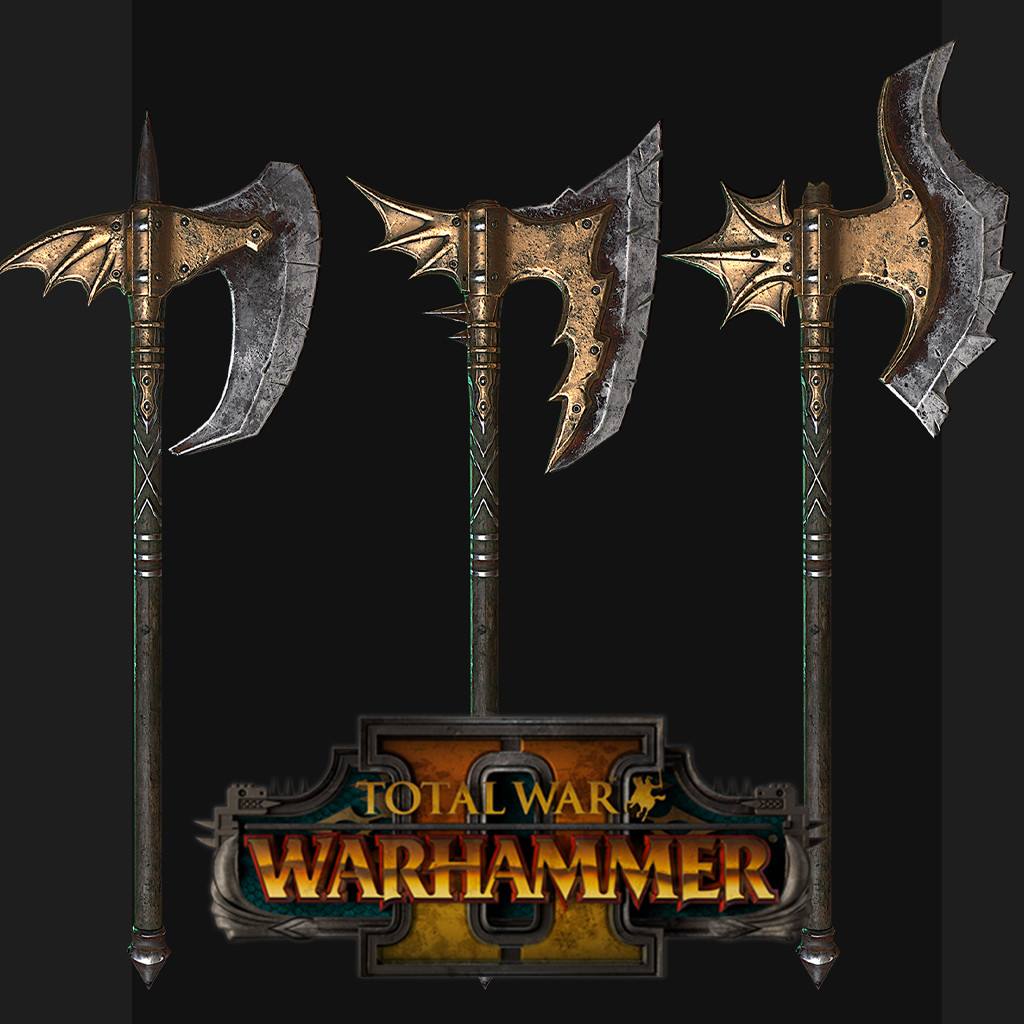 ArtStation - Total War:WARHAMMER II - Depth Guard Axes