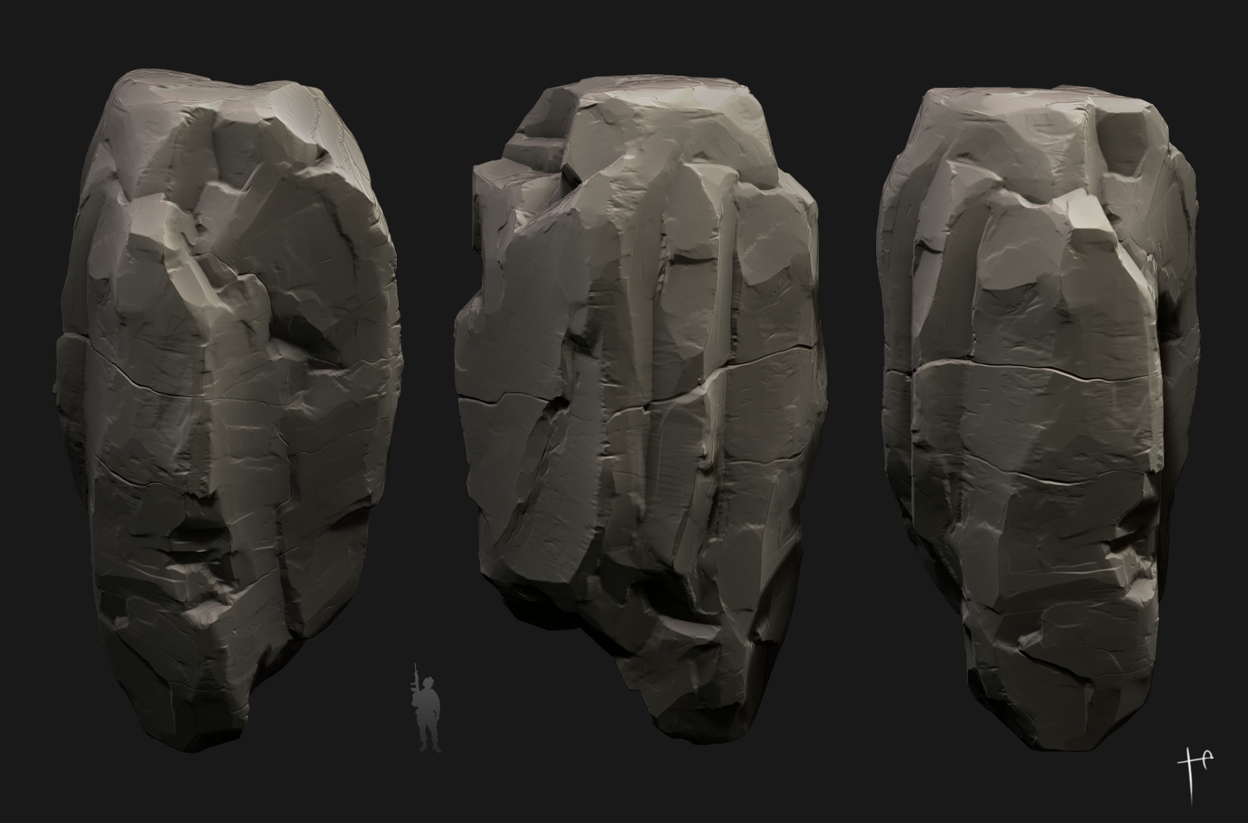ArtStation - Rock Sketches