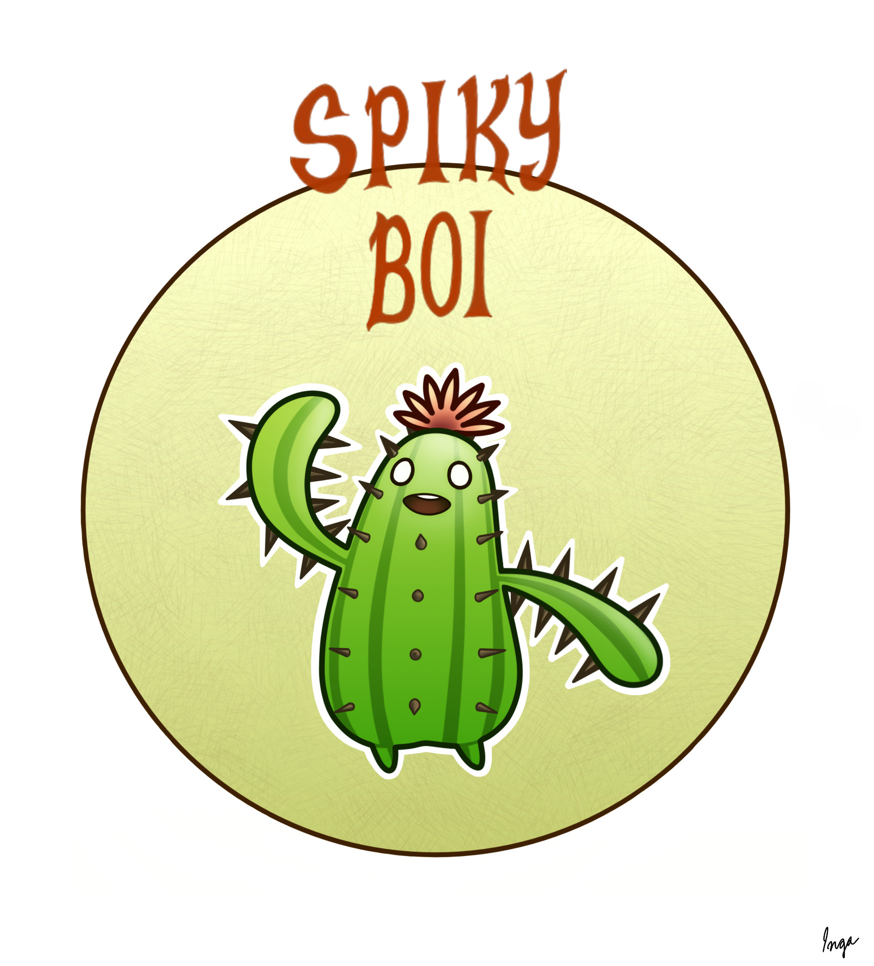 ArtStation - The Flowering Cactoid