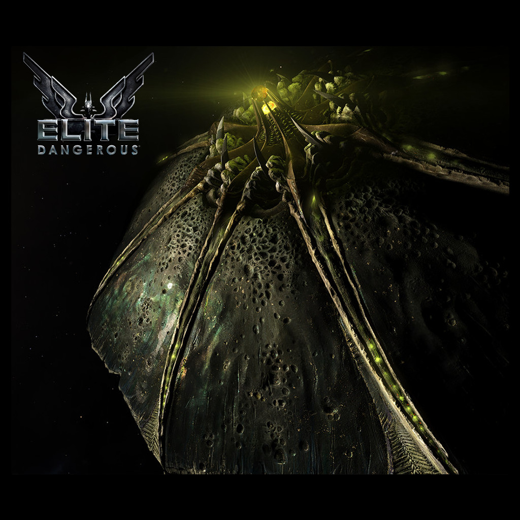 ArtStation - Thargoid Scout - Elite Dangerous
