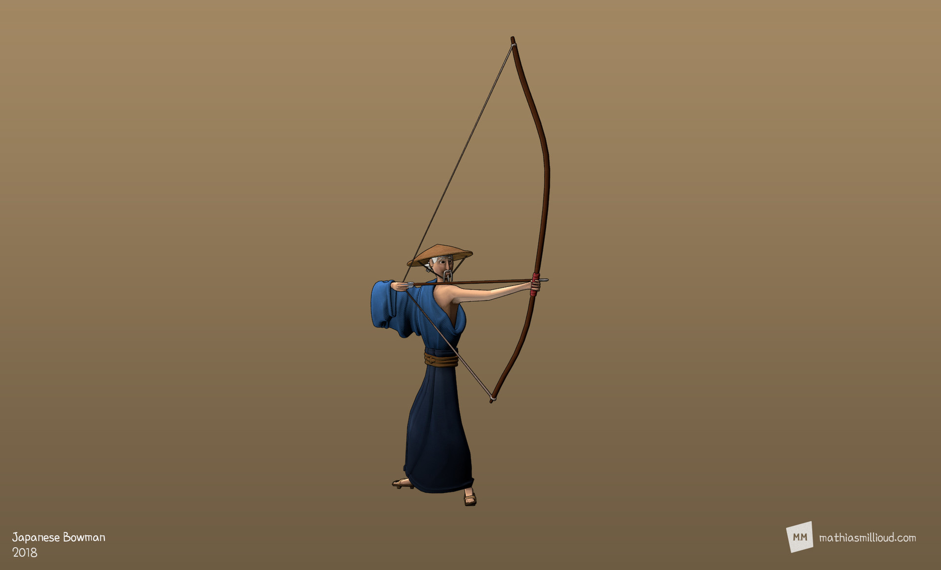 ArtStation - Japanese Archer