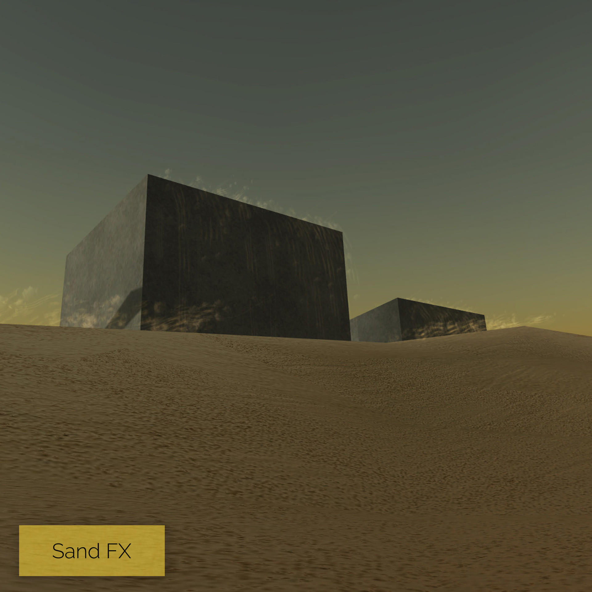 ArtStation - FX : Sand Blowing In The Wind