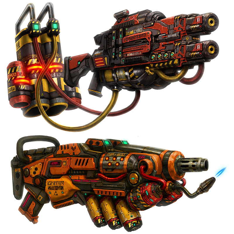 ArtStation - Fire Storm & Igniter