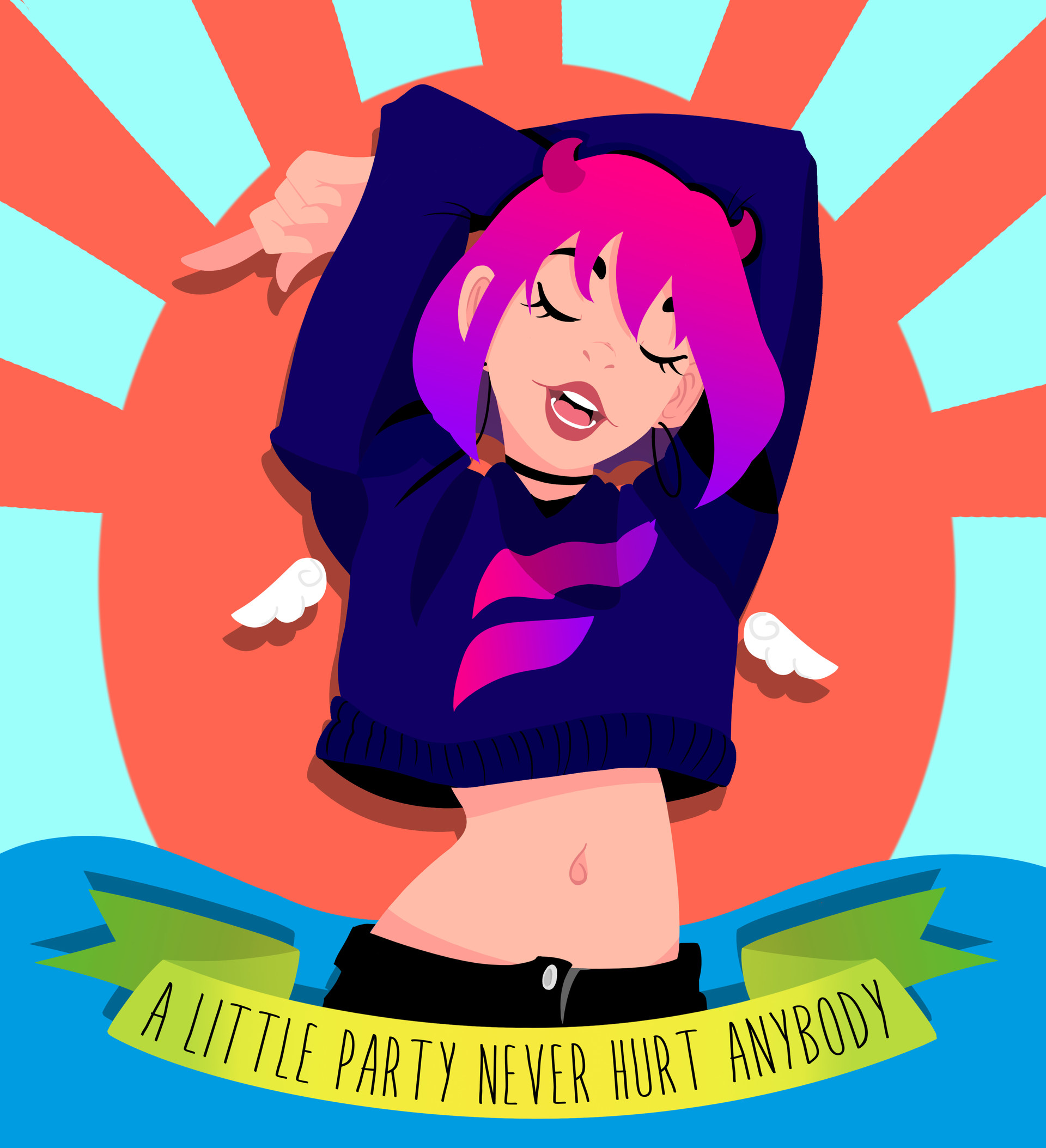 ArtStation - Festify Mascot - Fefe