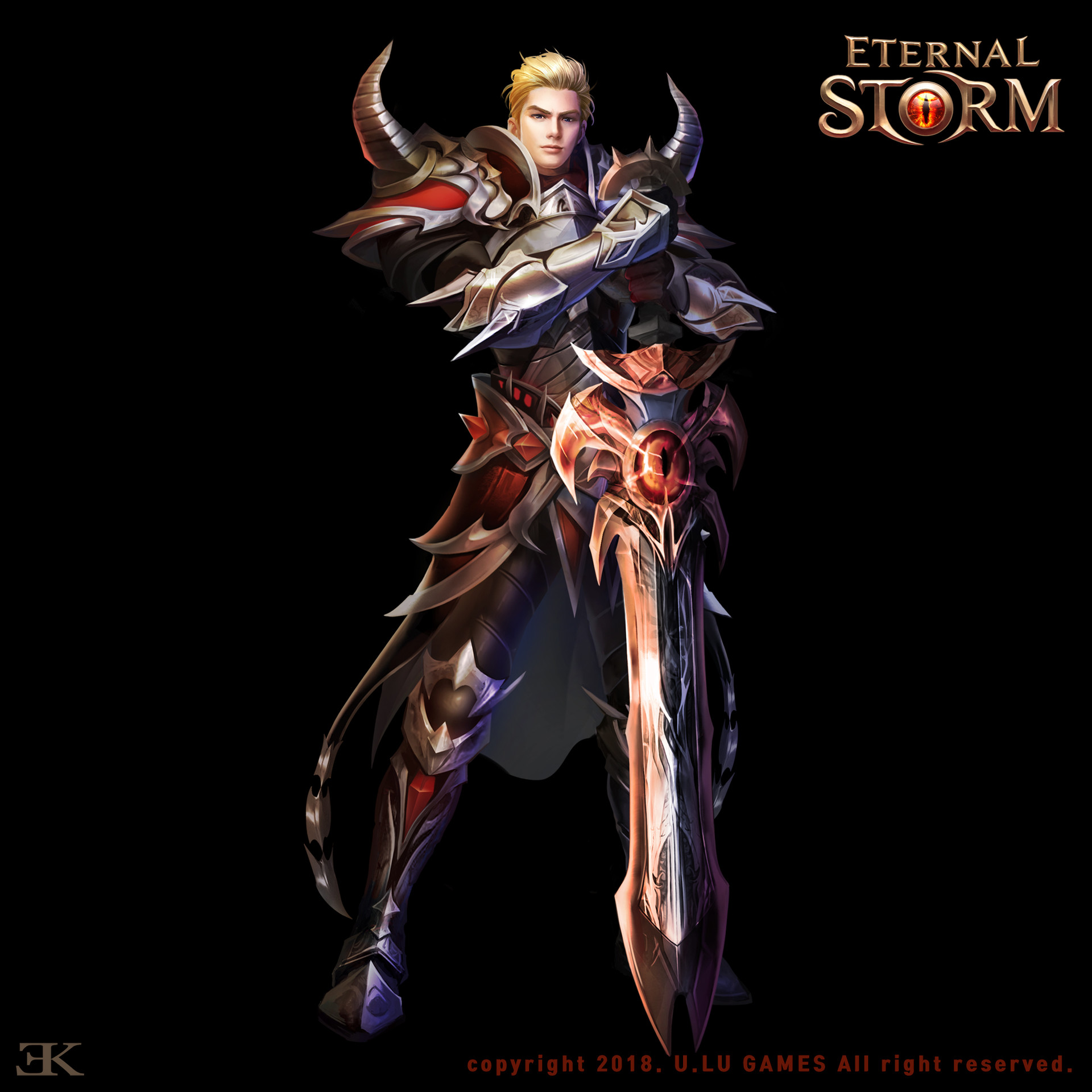 ArtStation - Eternal Storm - Swordman