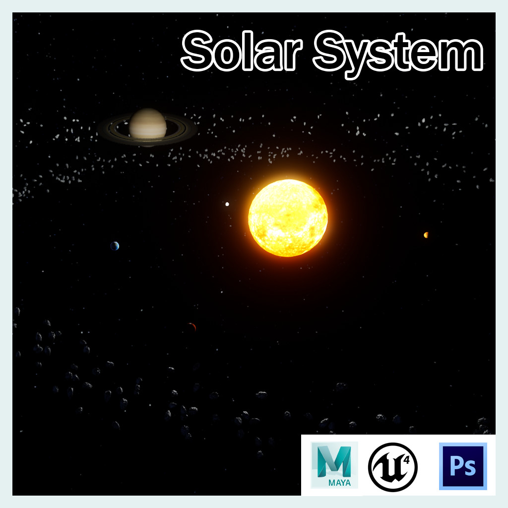 ArtStation - Solar System