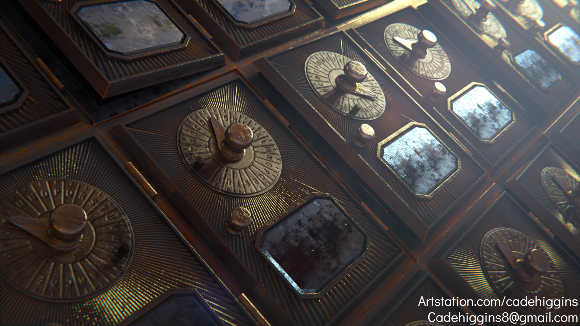 ArtStation - Steampunk Mailbox