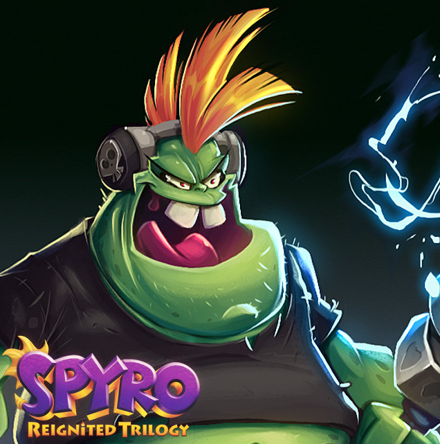 ArtStation - Spyro Reignited Trilogy - Electro Gnorc