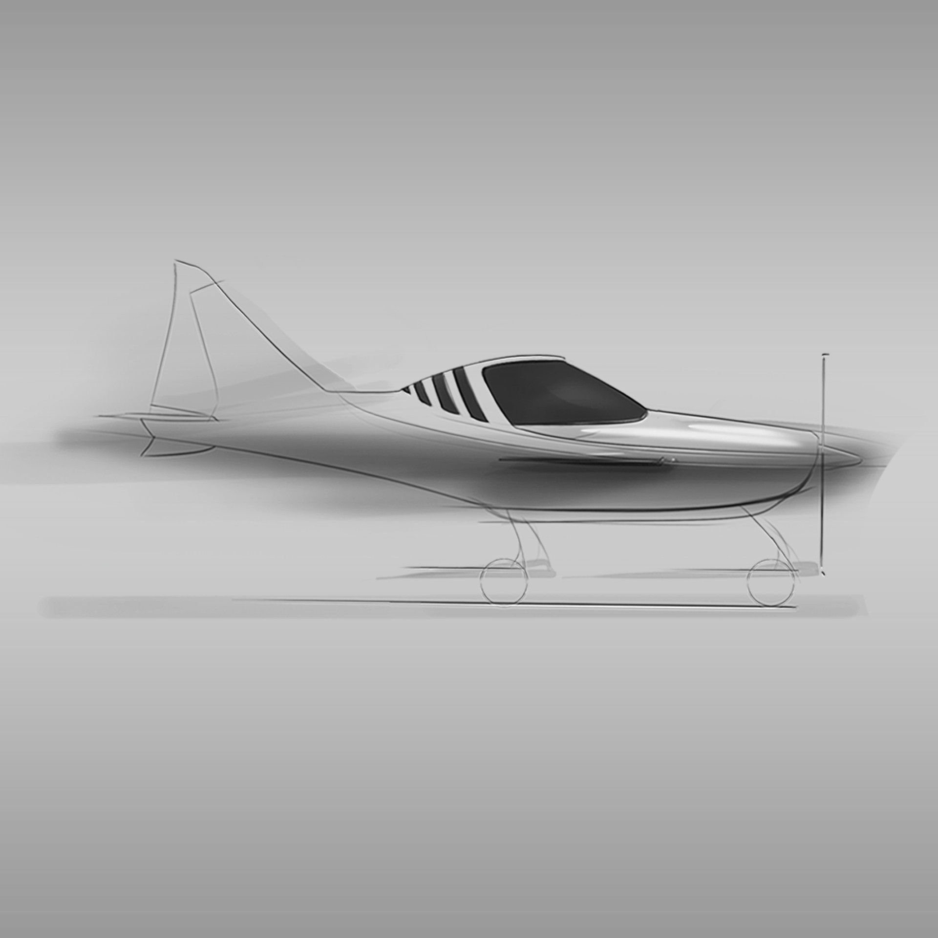 ArtStation - light aircraft concept