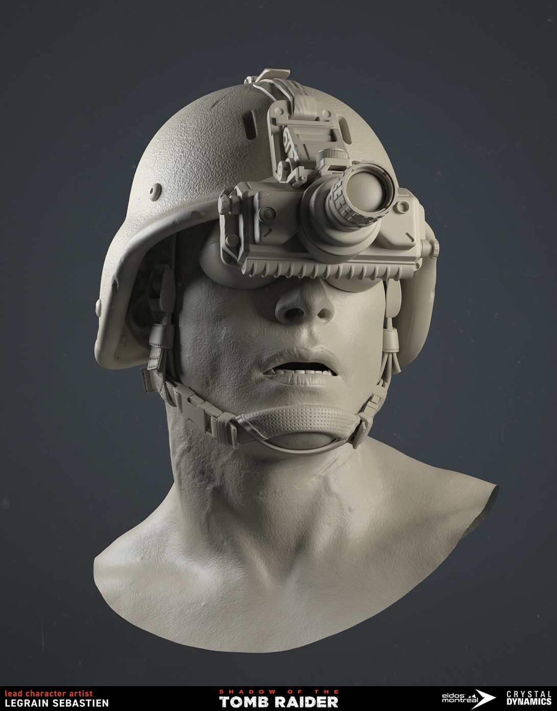 ArtStation - shadow of the tomb raider trinity soldier