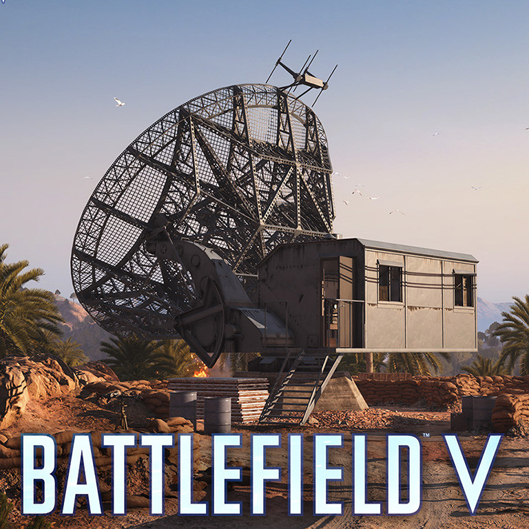 ArtStation - Battlefield 5 - Radar Dish