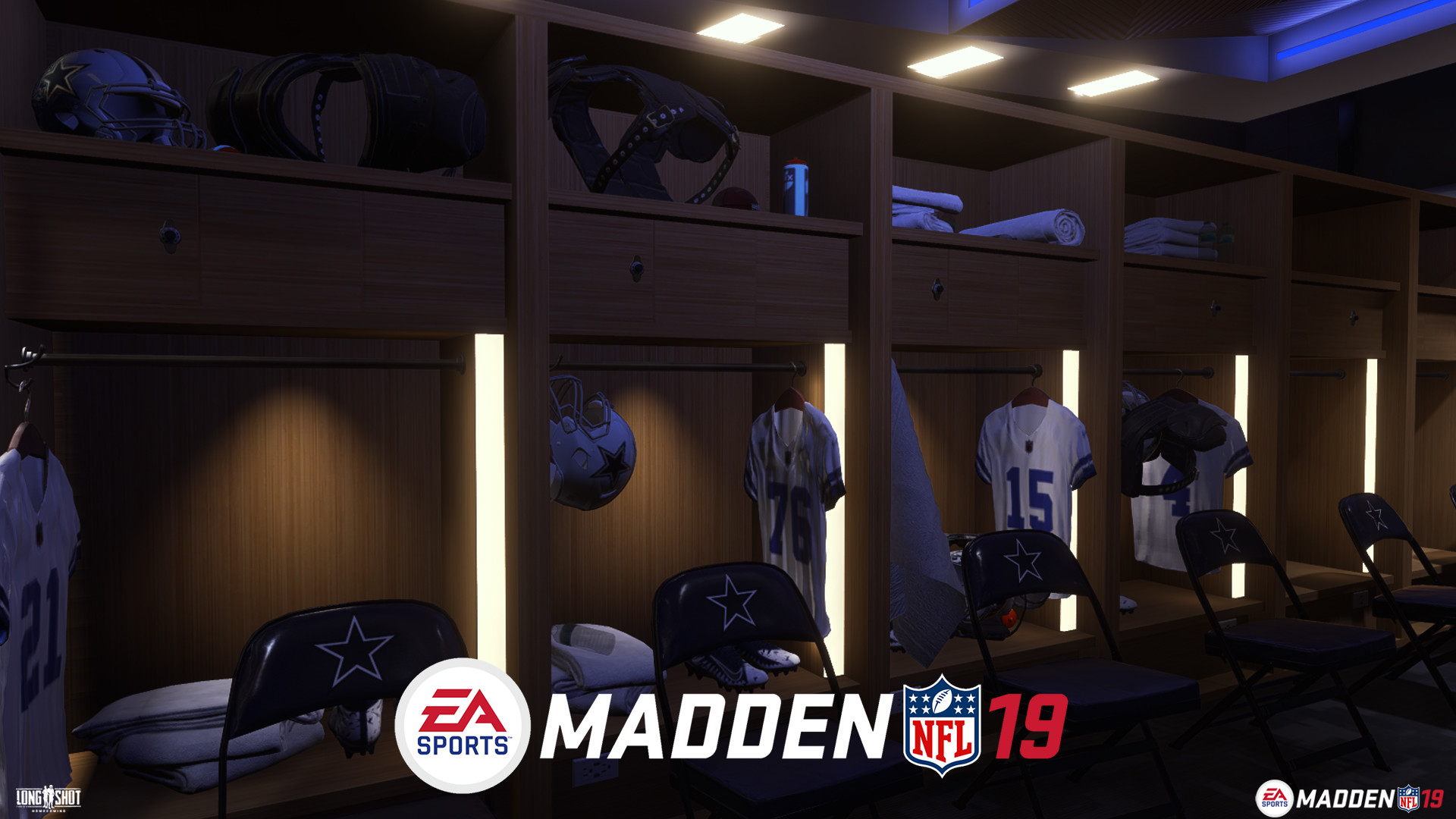 ArtStation - Cowboys/Dolphins/Texans Locker Room (Madden 19)