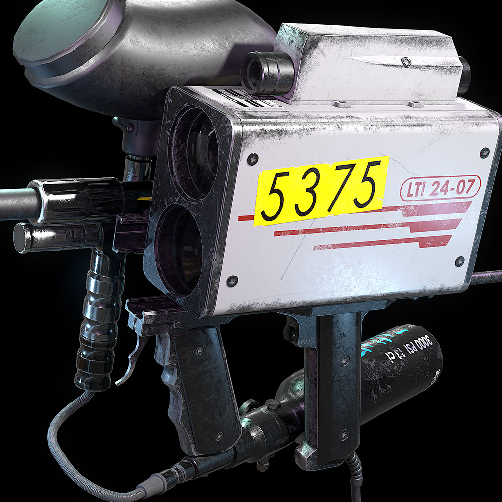 ArtStation - Enhanced police radar gun