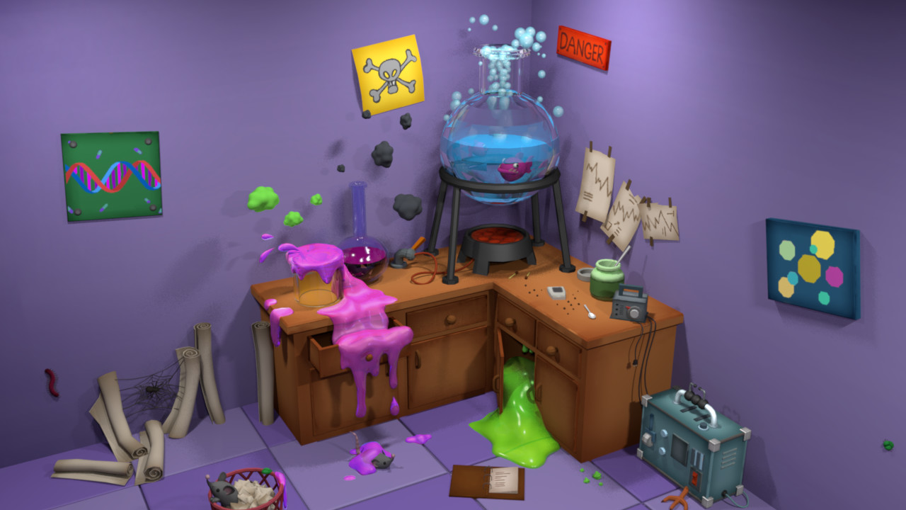 ArtStation - Dirty rooms