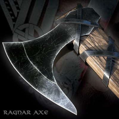 ArtStation - RAGNAR LOTHBROK AXE | VIKINGS