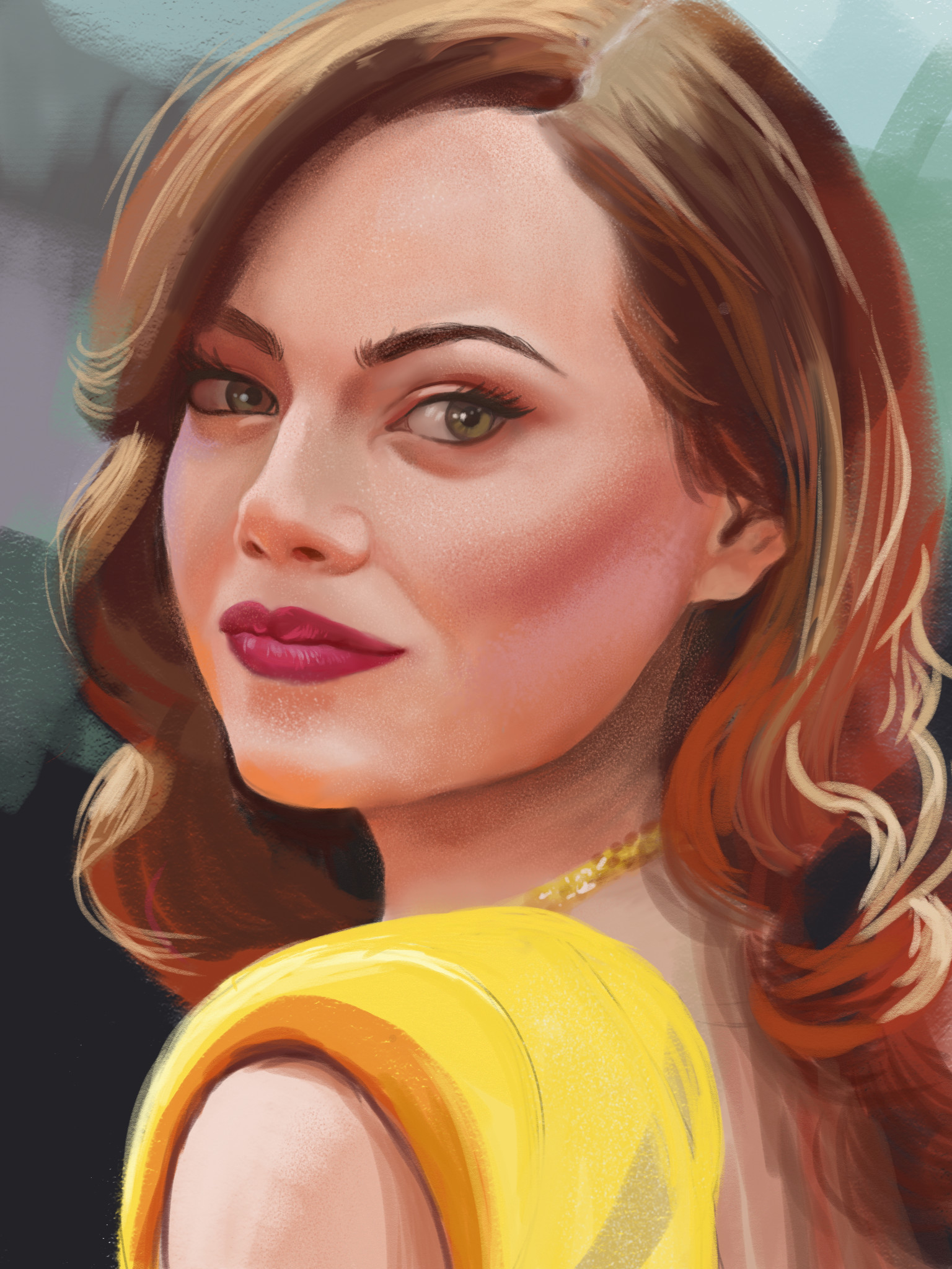 ArtStation - portrait digital