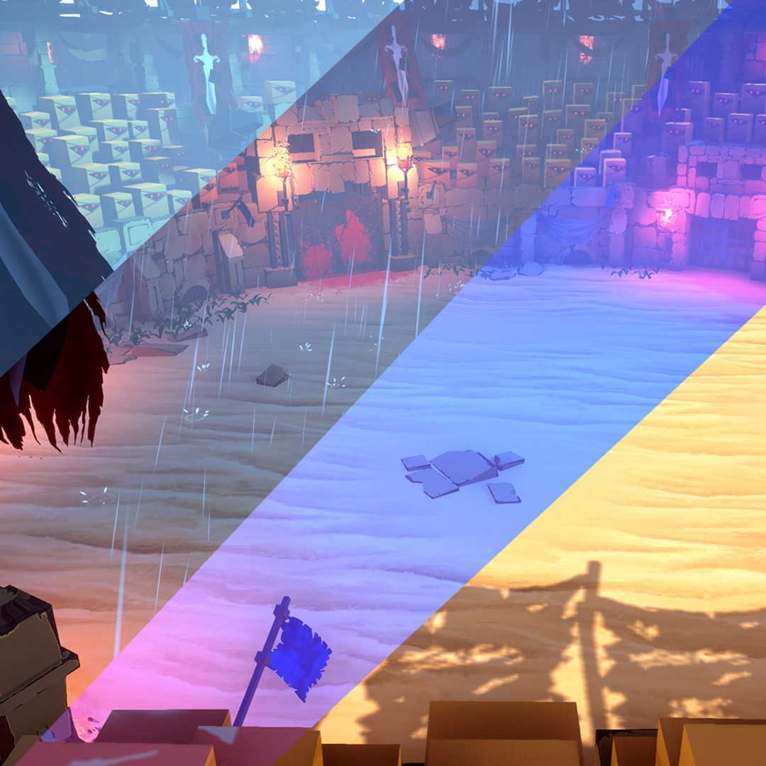 ArtStation - Loading Screens for Arenas in Cubers: Arena