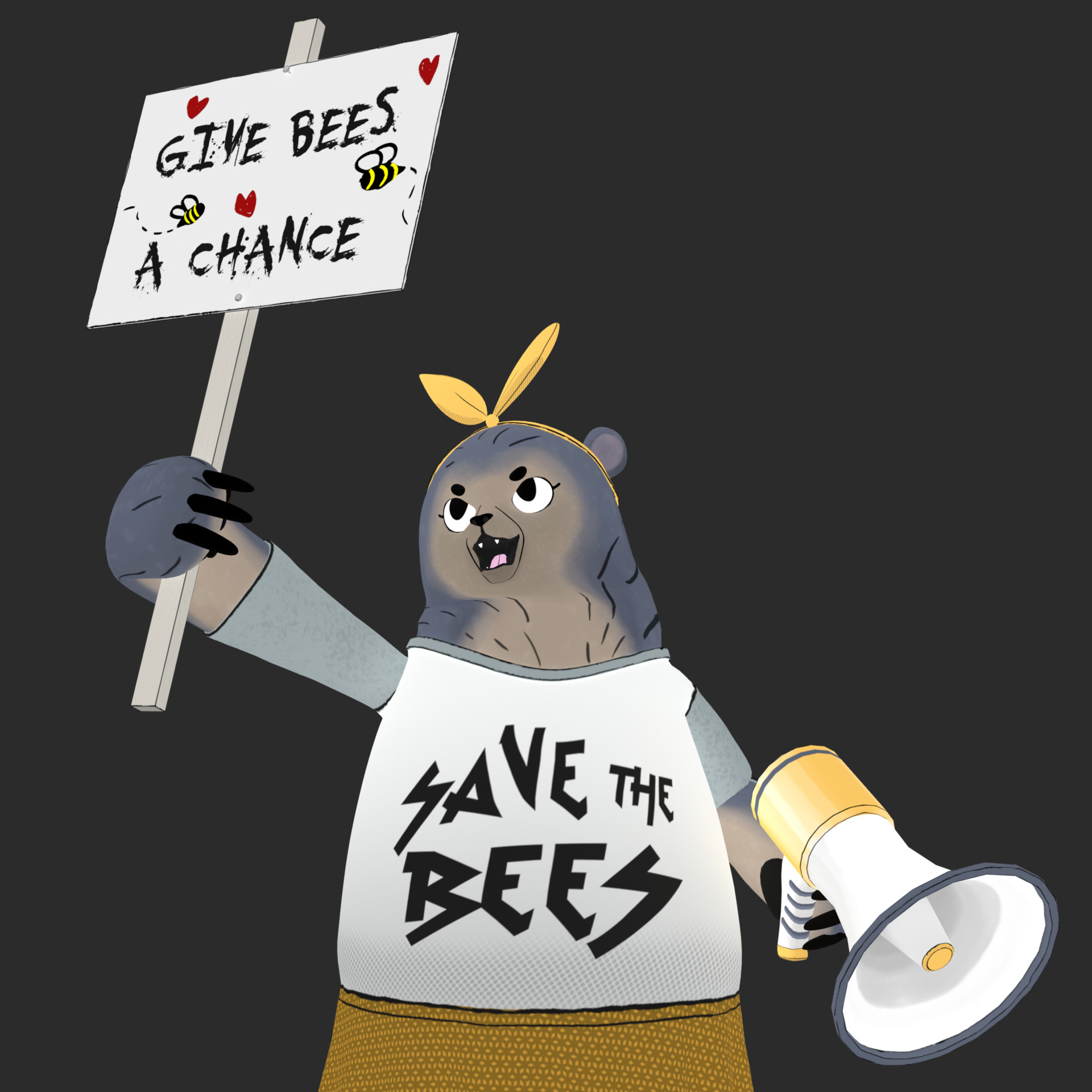 ArtStation - Save the Bees