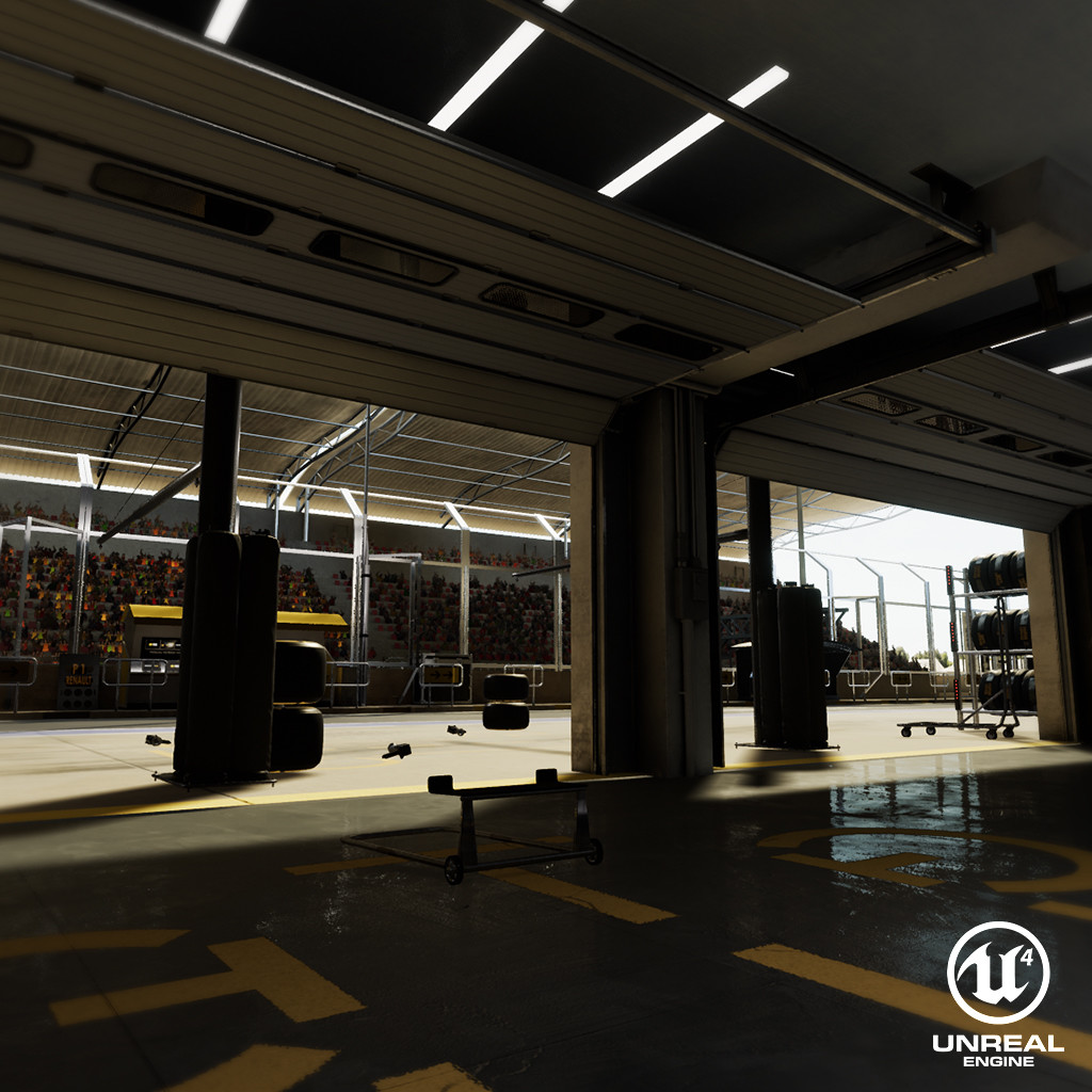 ArtStation - F1 Pitstop VR