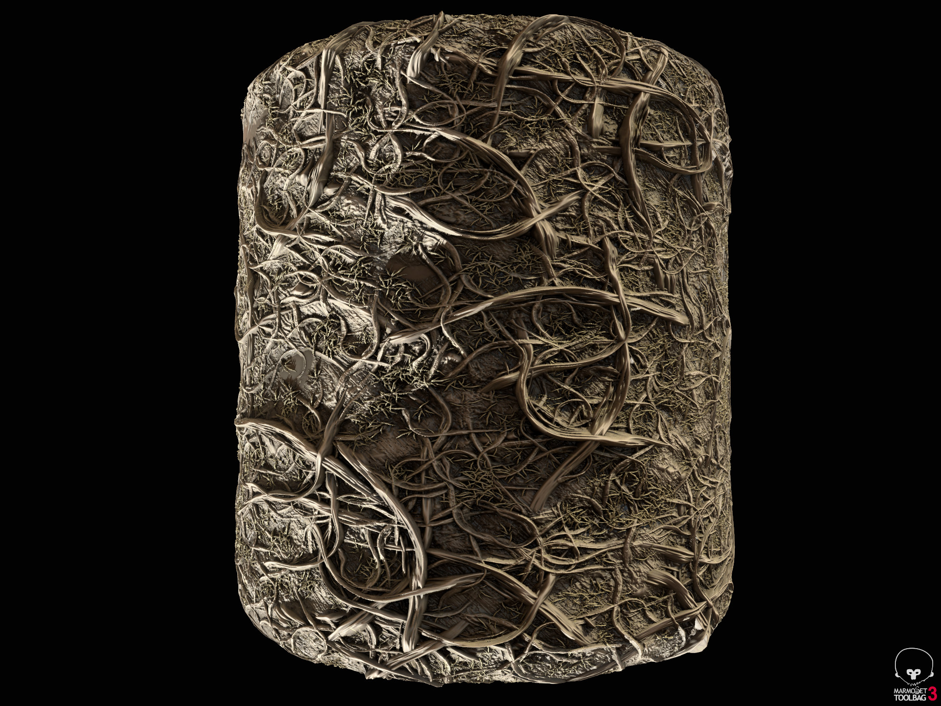 ArtStation - Swamp Roots - PBR Material