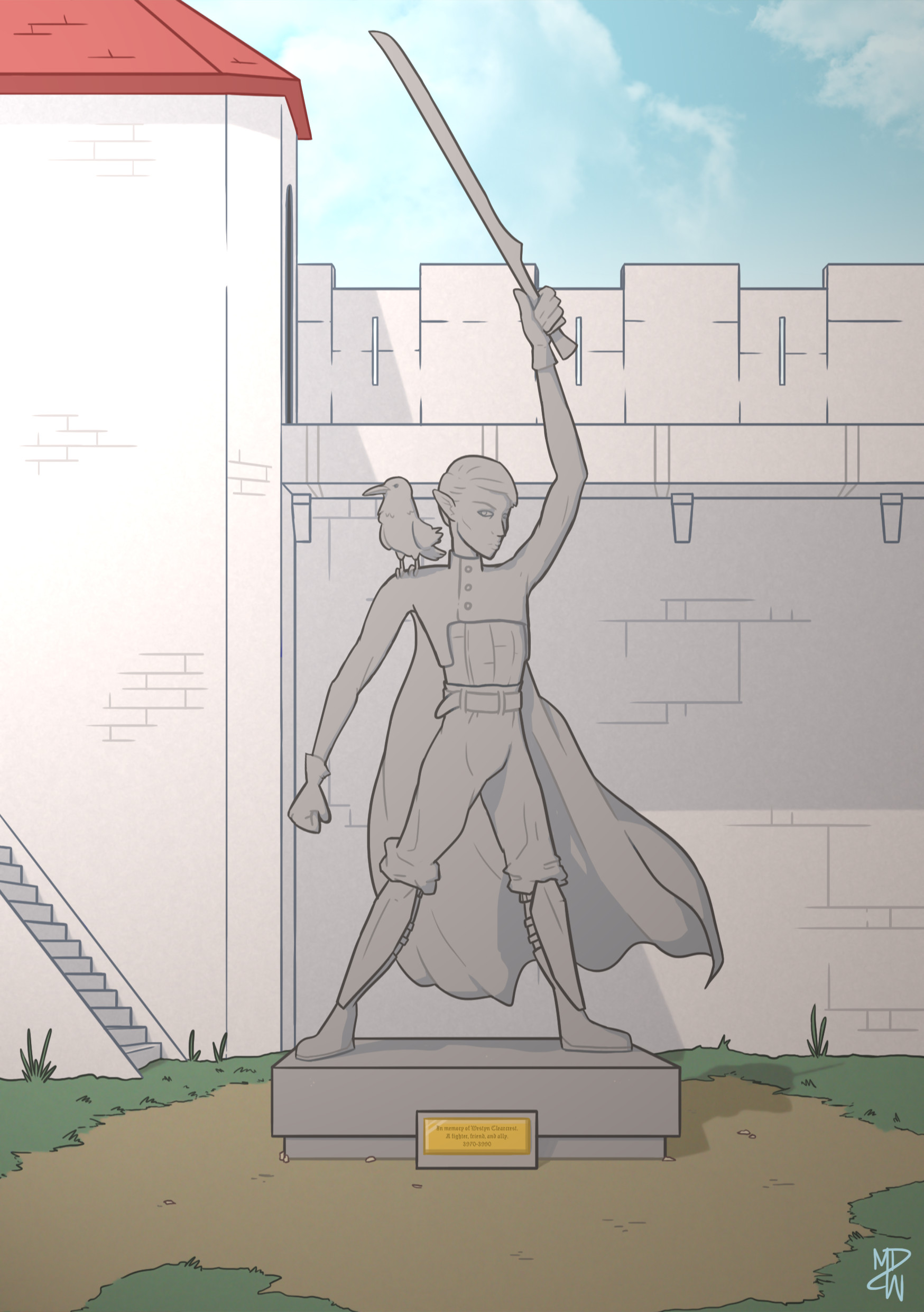 ArtStation - Westyn Clearcrest - Dungeons and Dragons