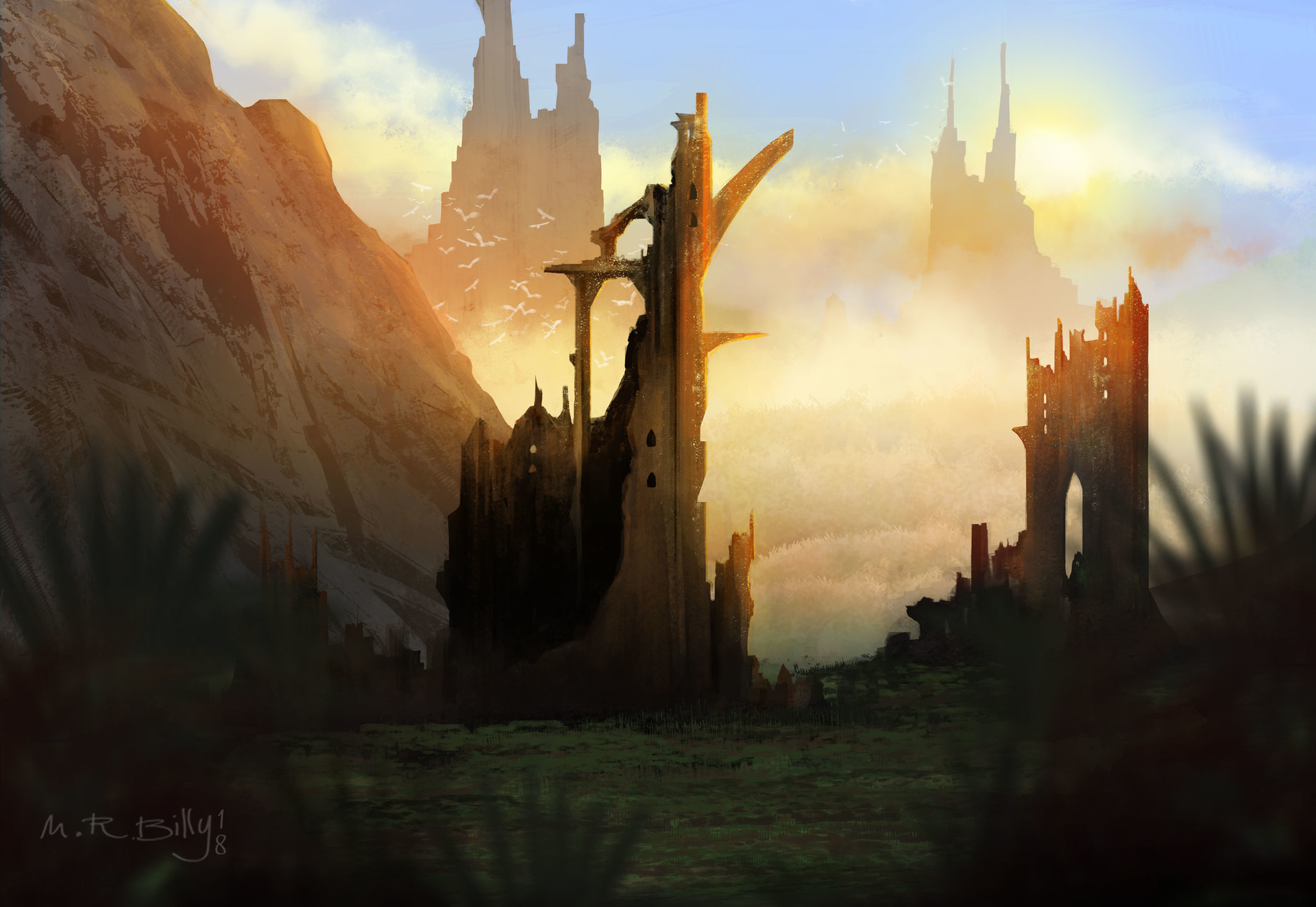 ArtStation - Forgoten Ruins