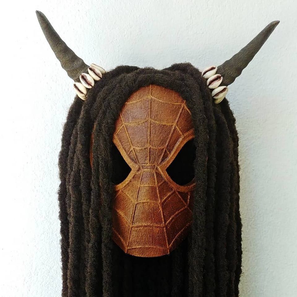 ArtStation - Afro-Spidey Mask 4
