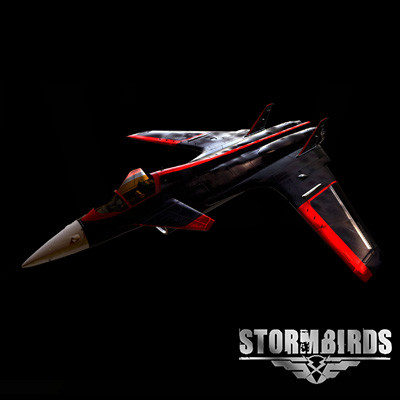 ArtStation - Stormbirds 'Cyclone' Jet Fighter