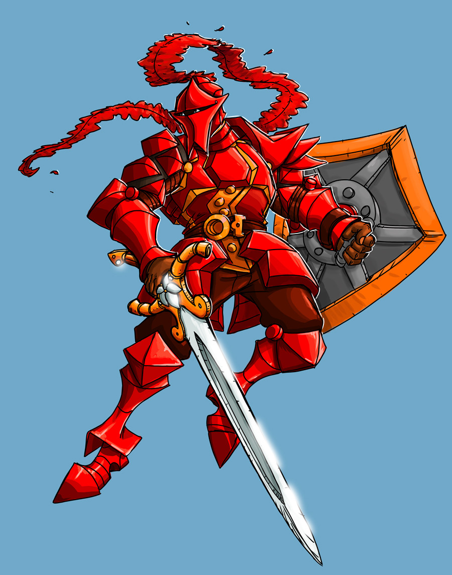 ArtStation - "Quite Knightly" - Knight Characters