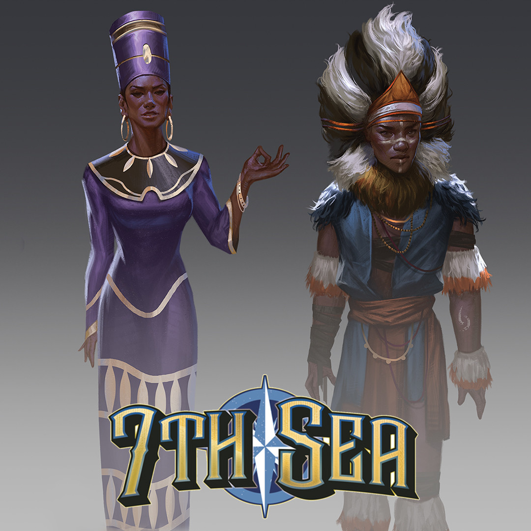 ArtStation - 7th Sea: Gold & Fire