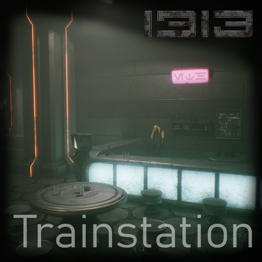 ArtStation - Project 1313 - Trainstation
