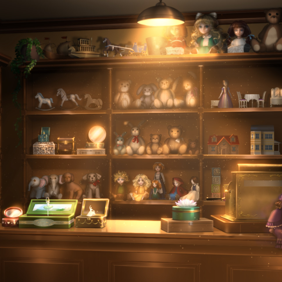 ArtStation - Toy Store Interior