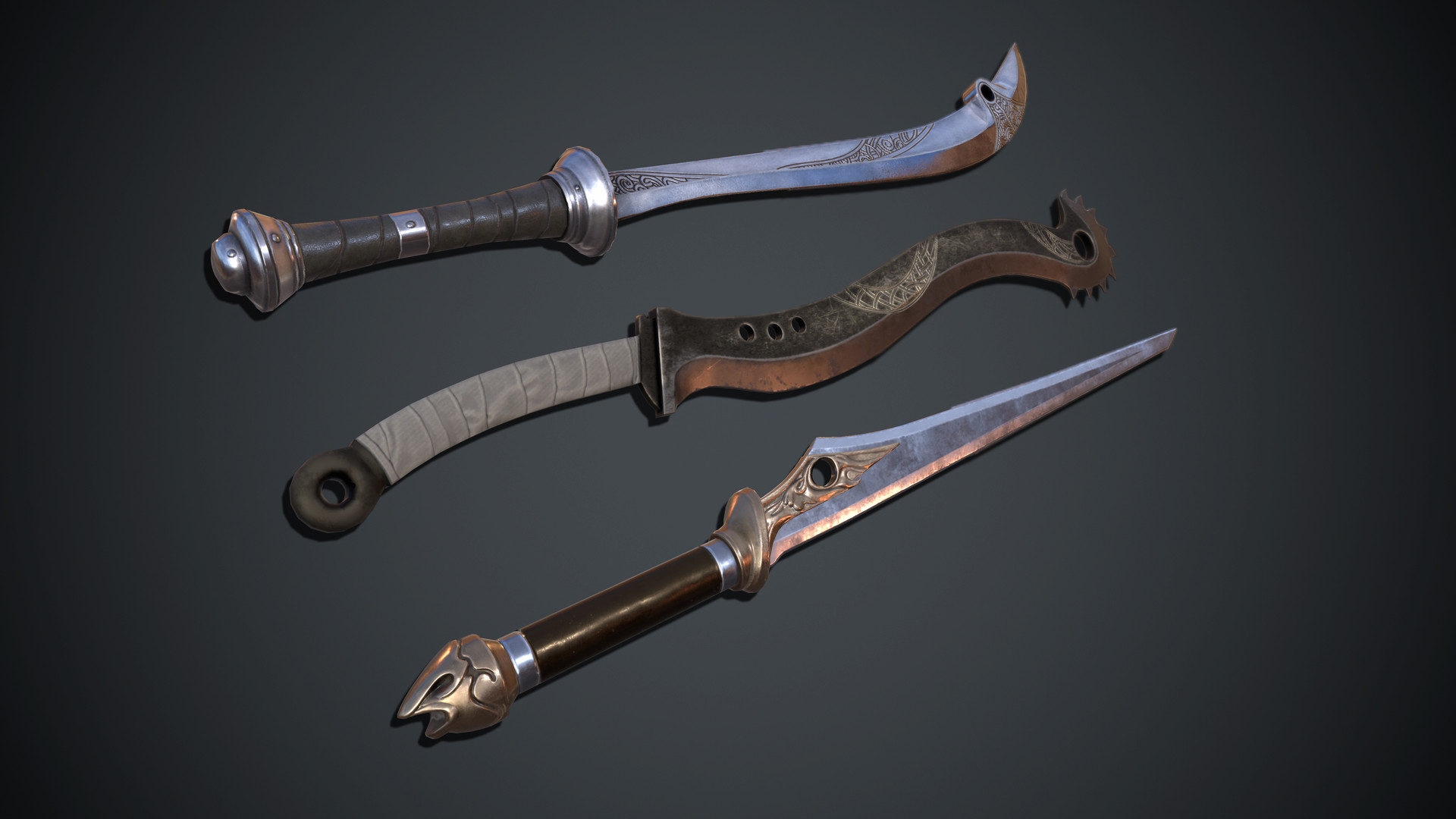 ArtStation - Swords Hard Surface Challenge