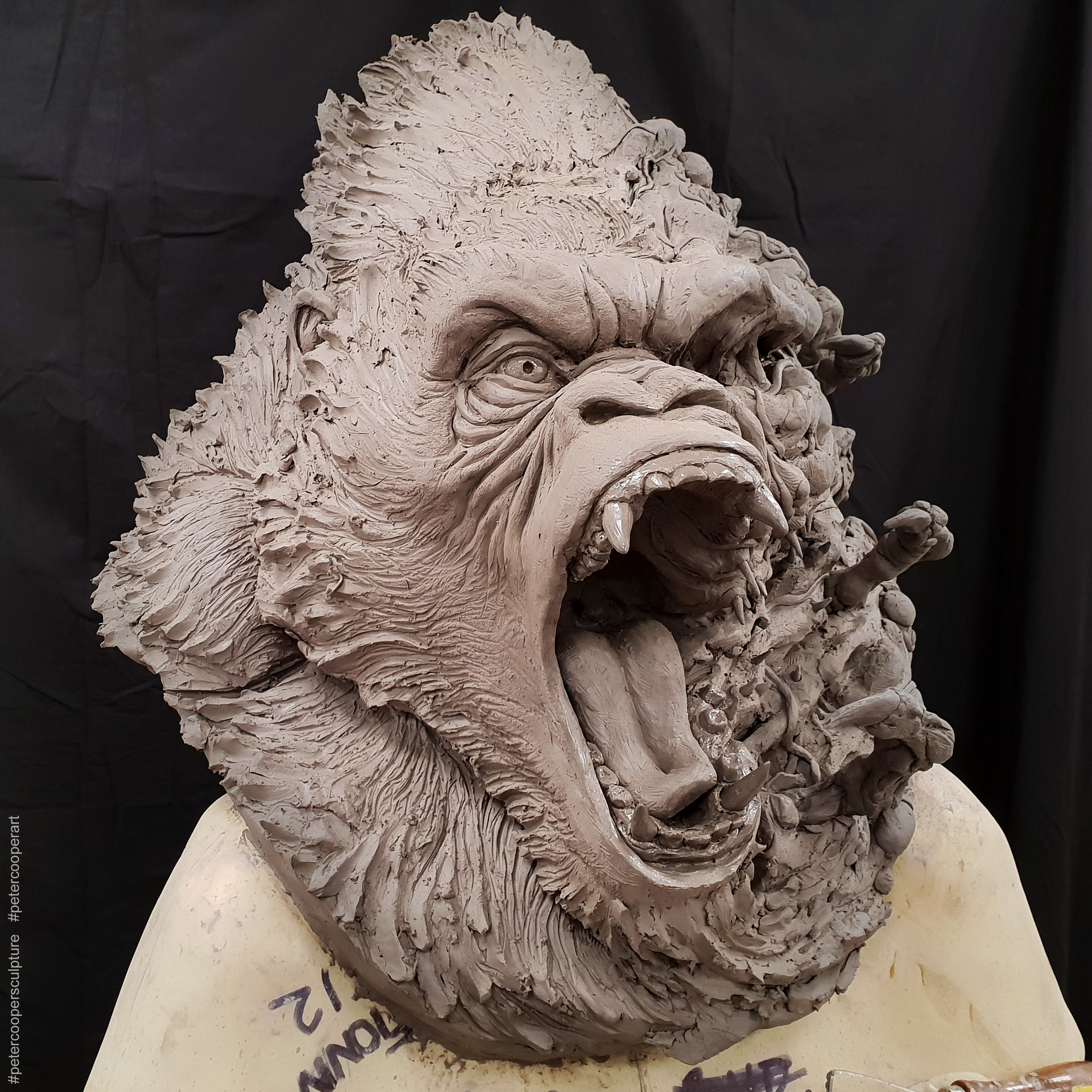 ArtStation - Sculpture: Gorilla | Creature Mutation