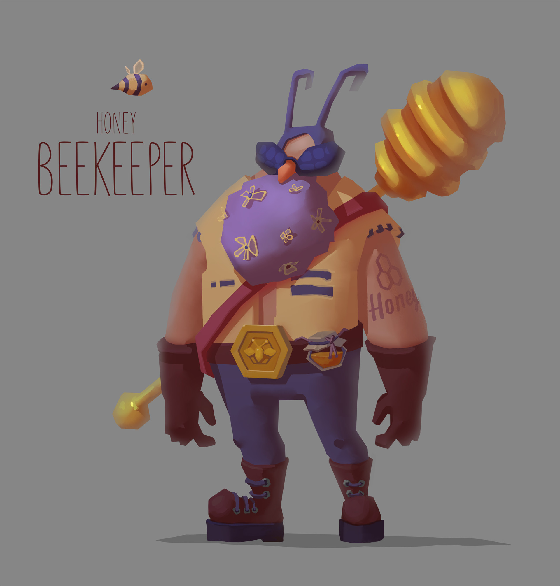 ArtStation - Honey Beekeeper