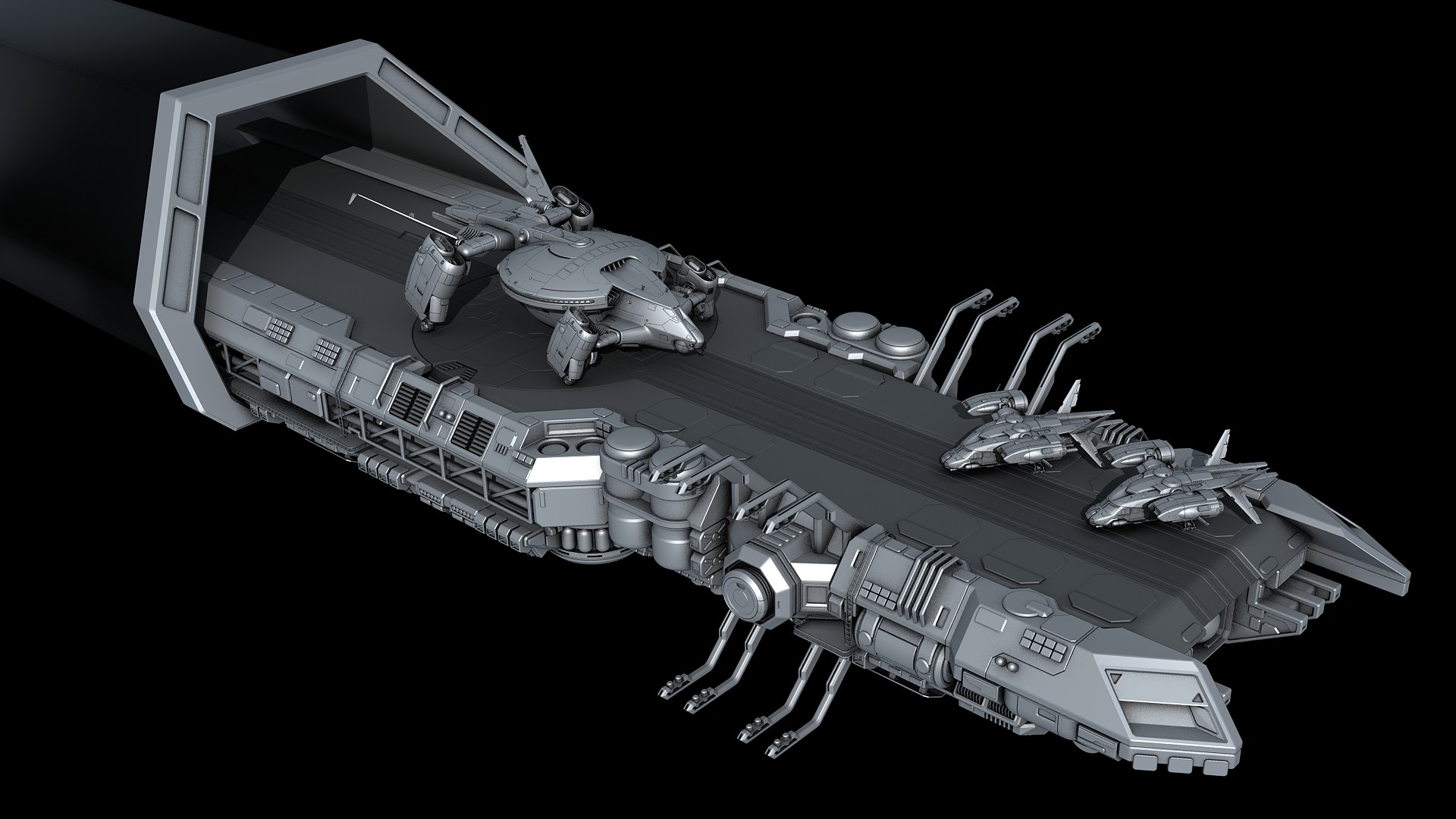 ArtStation - Landing pad concept.