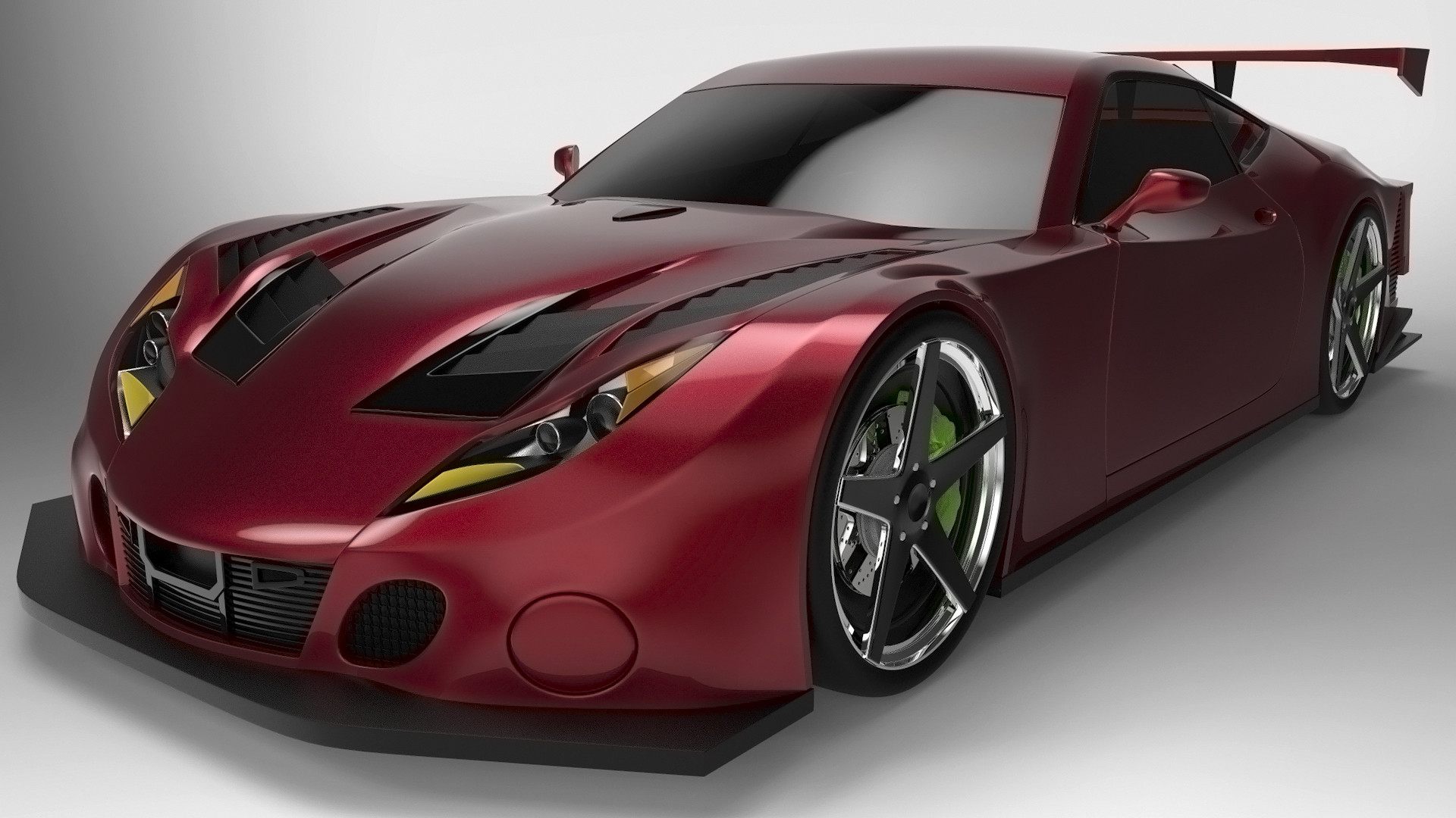 ArtStation - Racing Car 3D Model