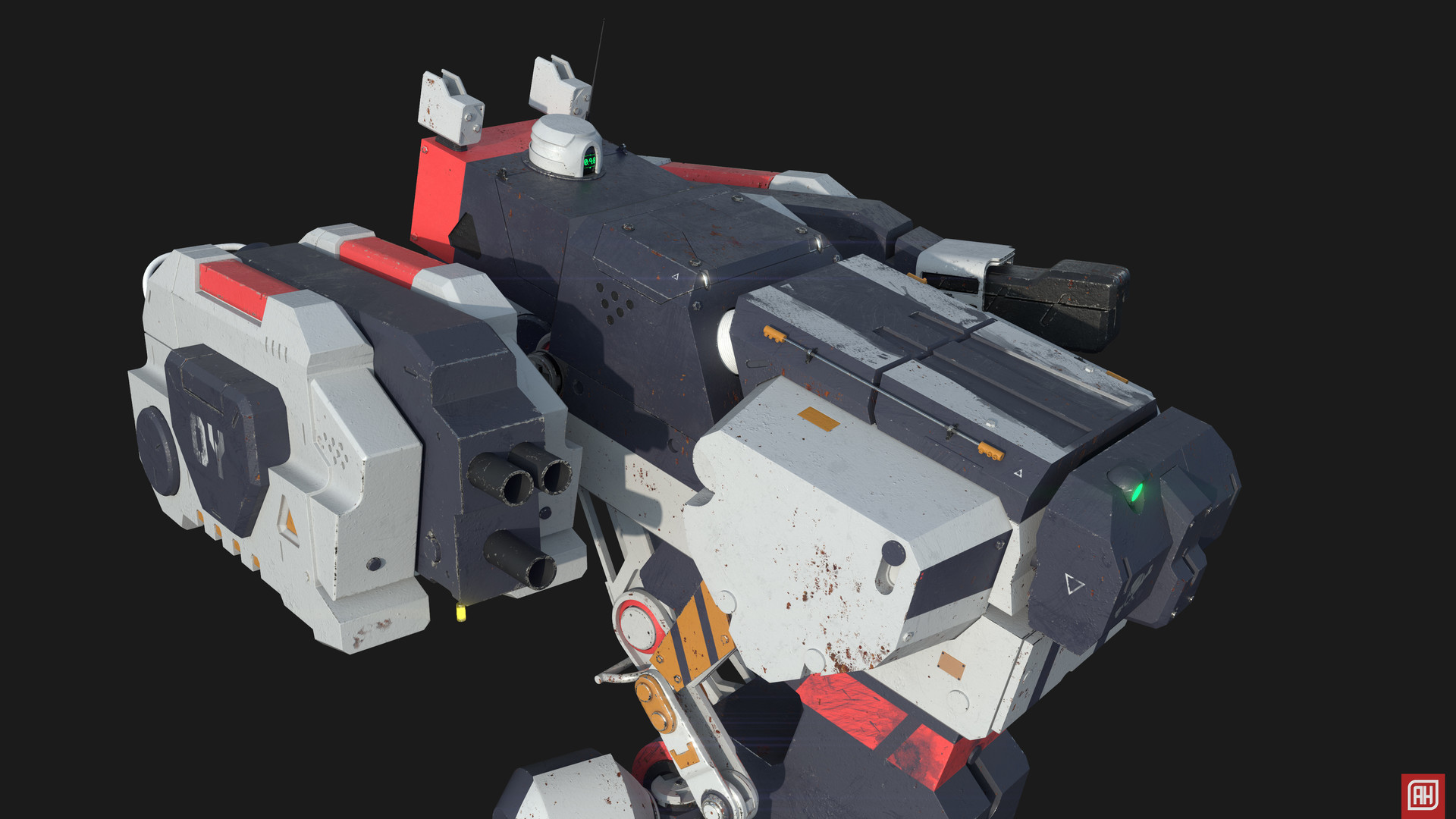 ArtStation - Sci Fi Robot