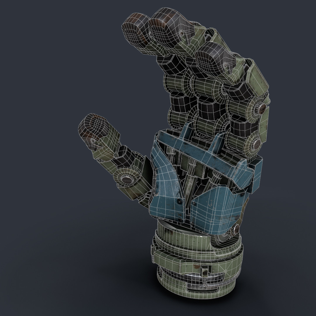 ArtStation - Robotic Hand