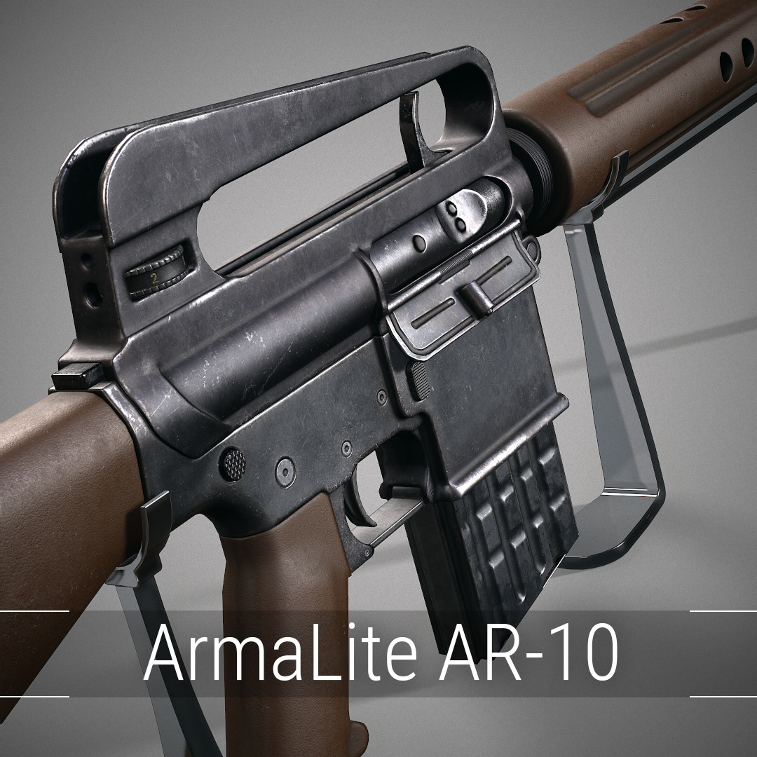 ArtStation - ArmaLite AR-10