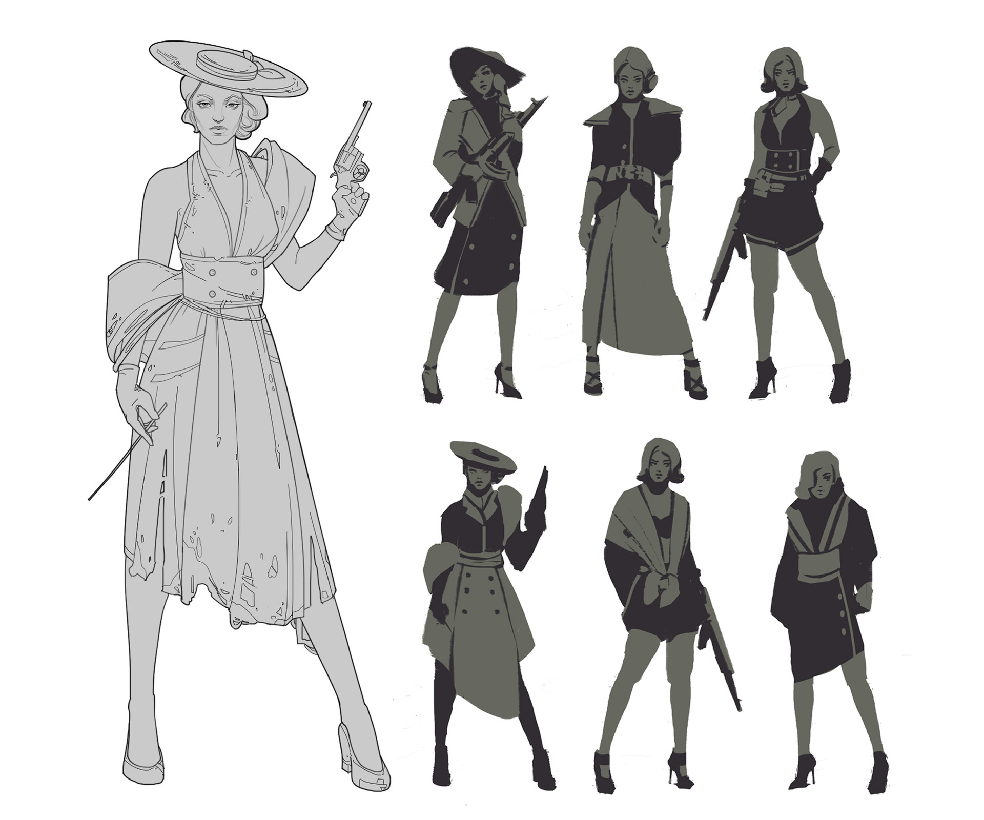 Concept Artist - Mahea Rodrigues - Fallout Hawaii: The Tourist