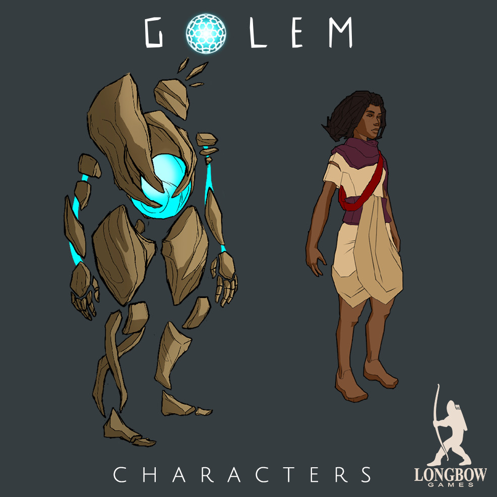 ArtStation - Golem ― Characters