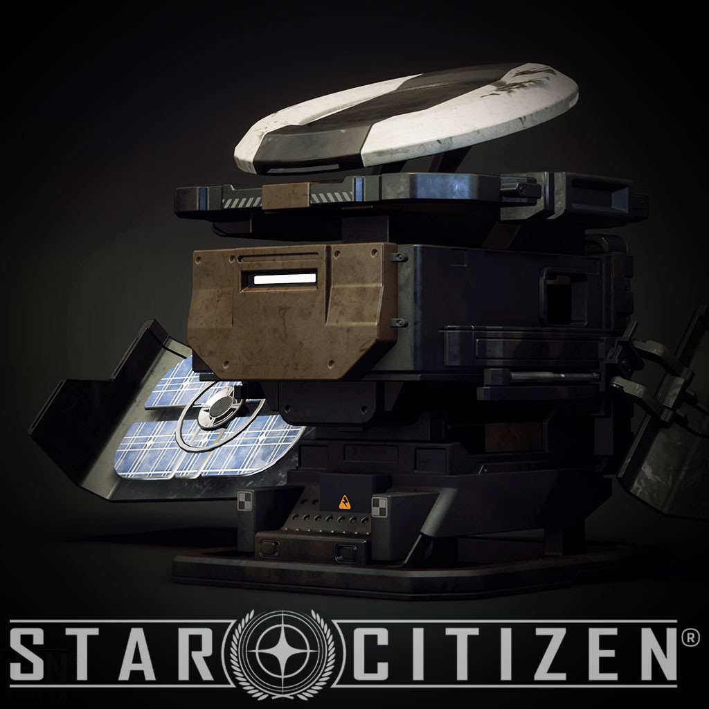 ArtStation - Star Citizen - Satellite , Max Spurlock