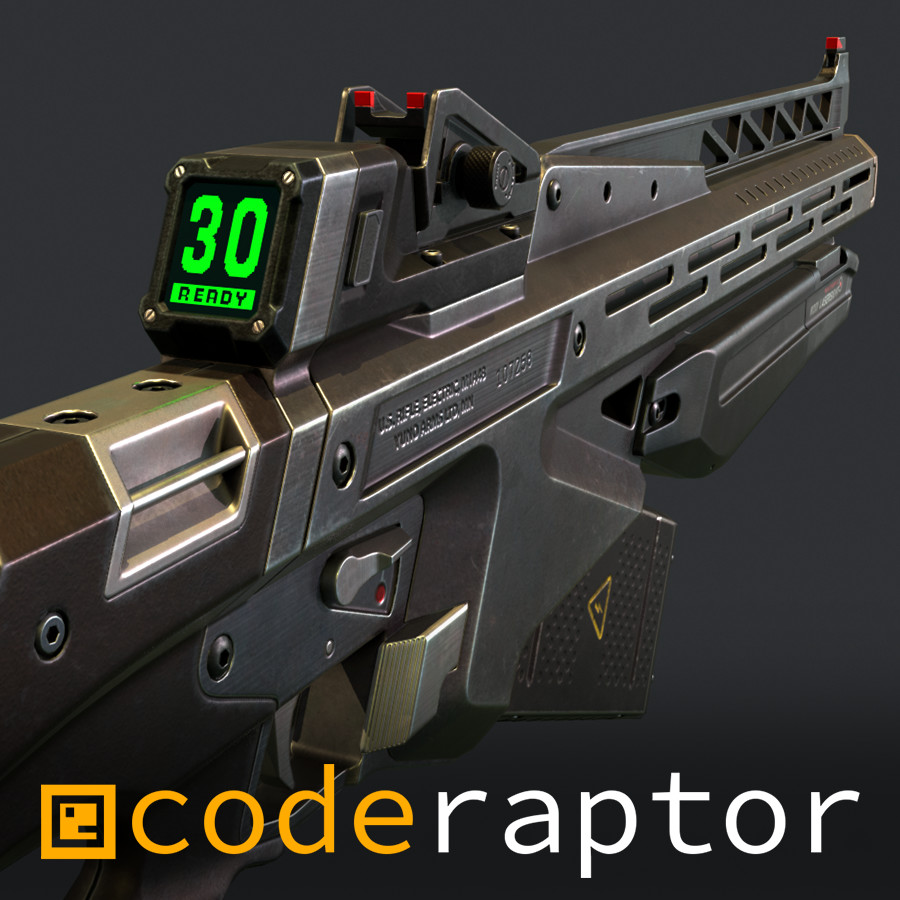 ArtStation - VR shooter weapons: rifle