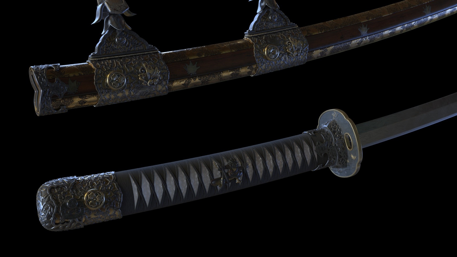 ArtStation - Samurai Sword: Artstation Challenge Shogunate