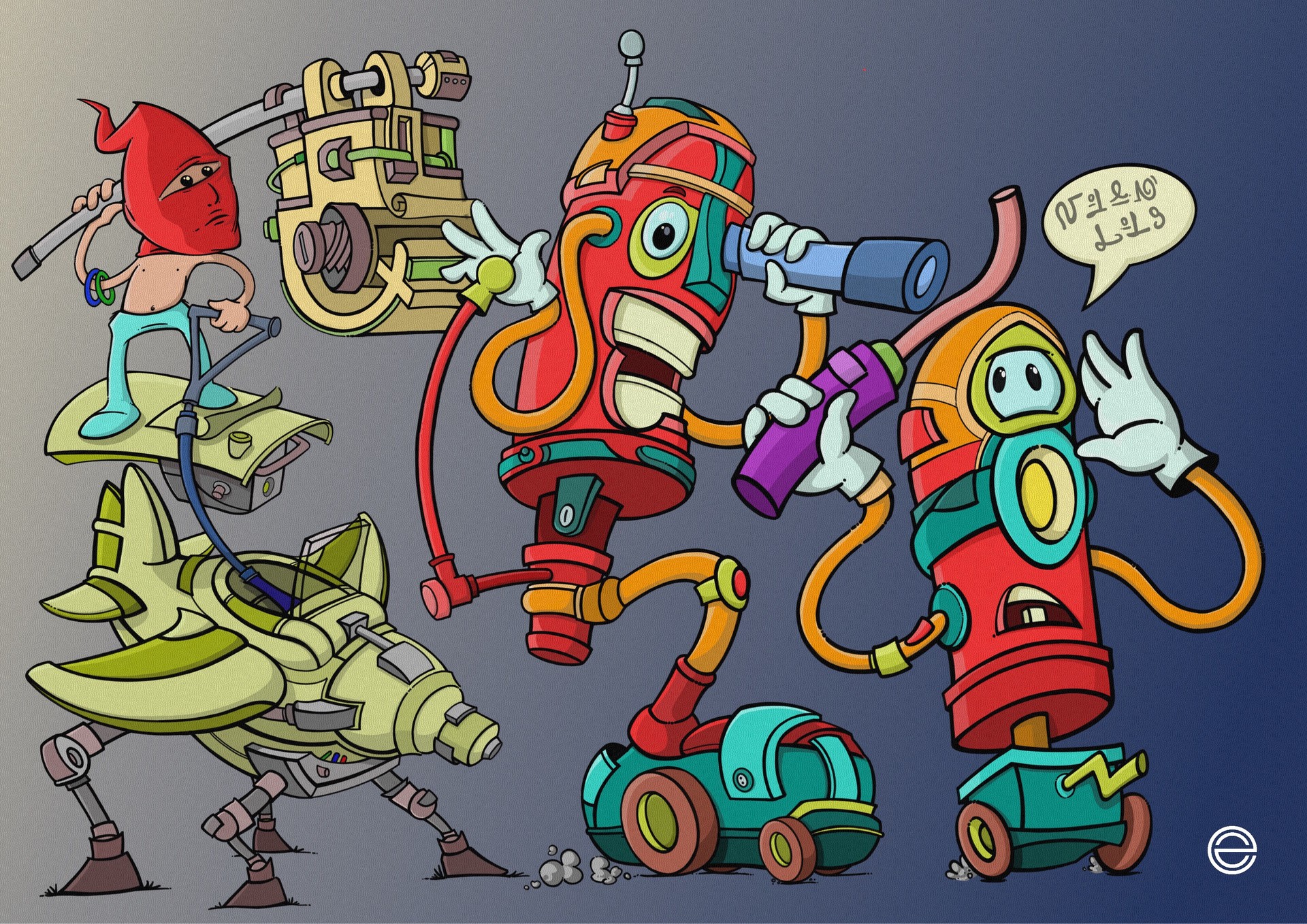 ArtStation - Noids red