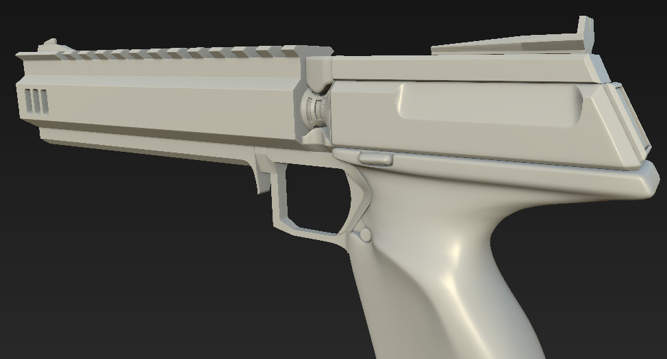 ArtStation - Altered Carbon Pistol