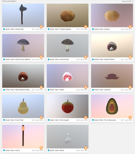 ArtStation - Noah_item_modeling